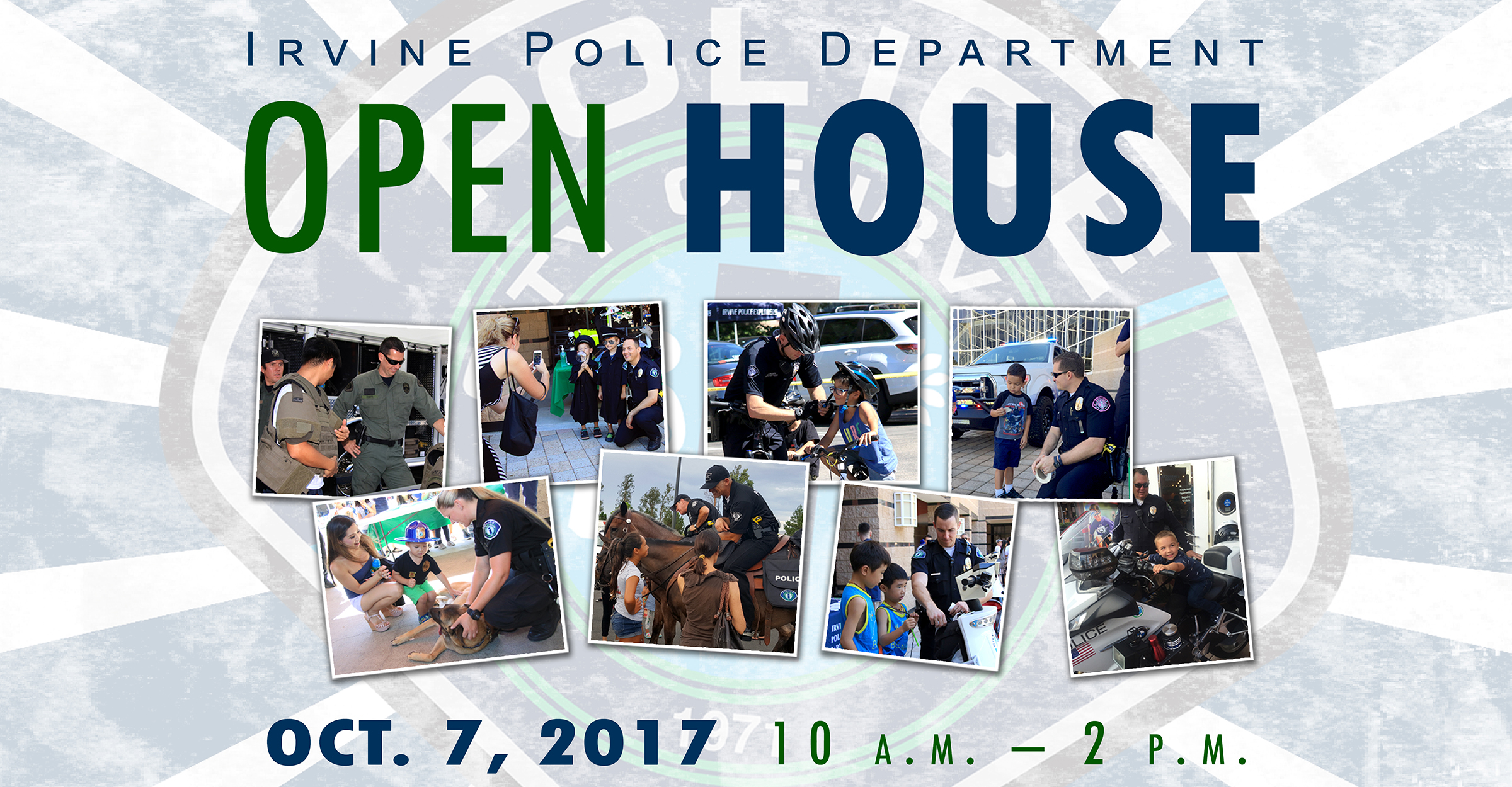 Irvine Police Department 2017 Open House is Oct. 7 | City of Irvine