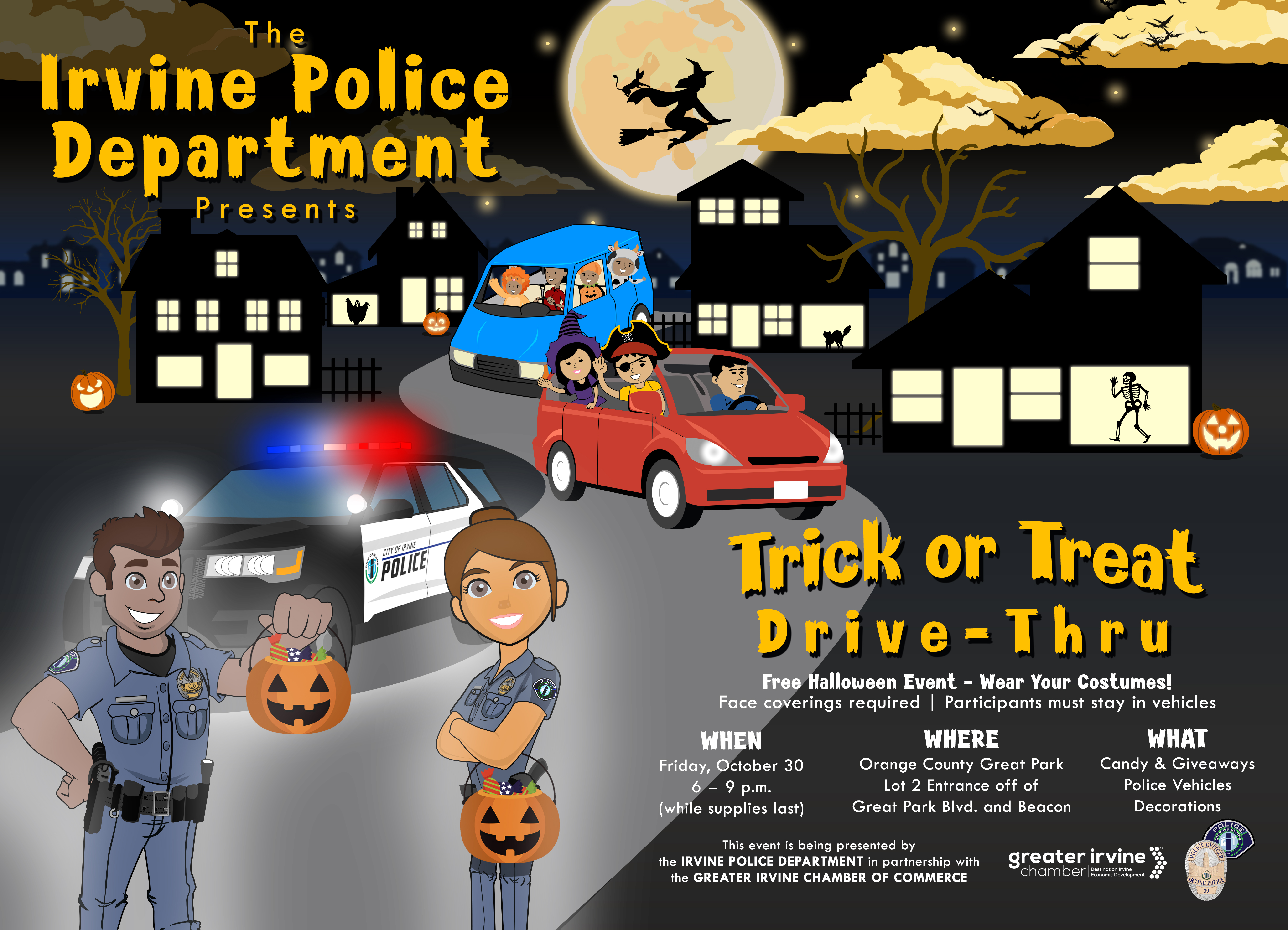 Trick or Treat Drive-Thru | City of Irvine