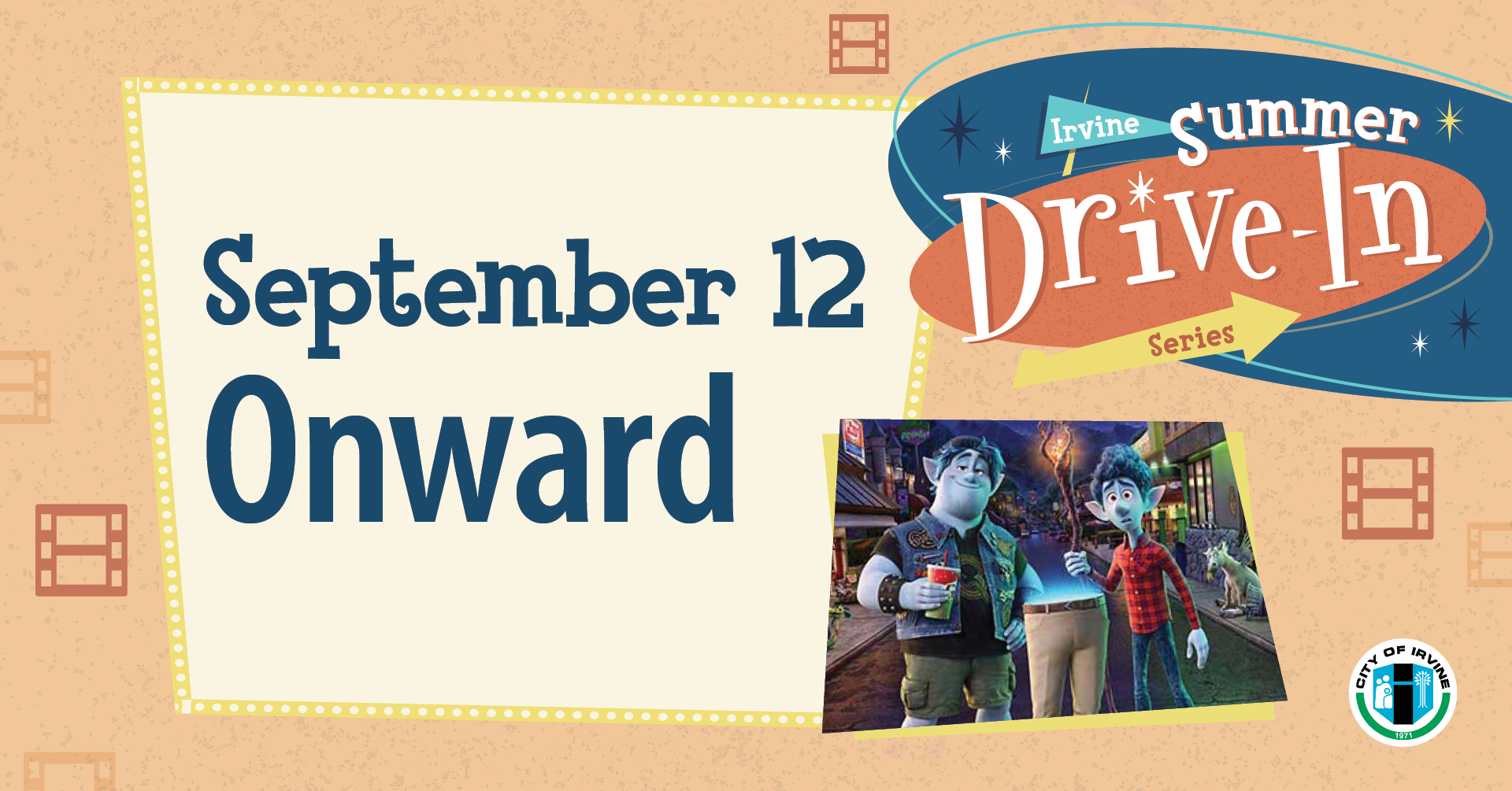 Summer Drive-In Series: 'Onward' | City of Irvine