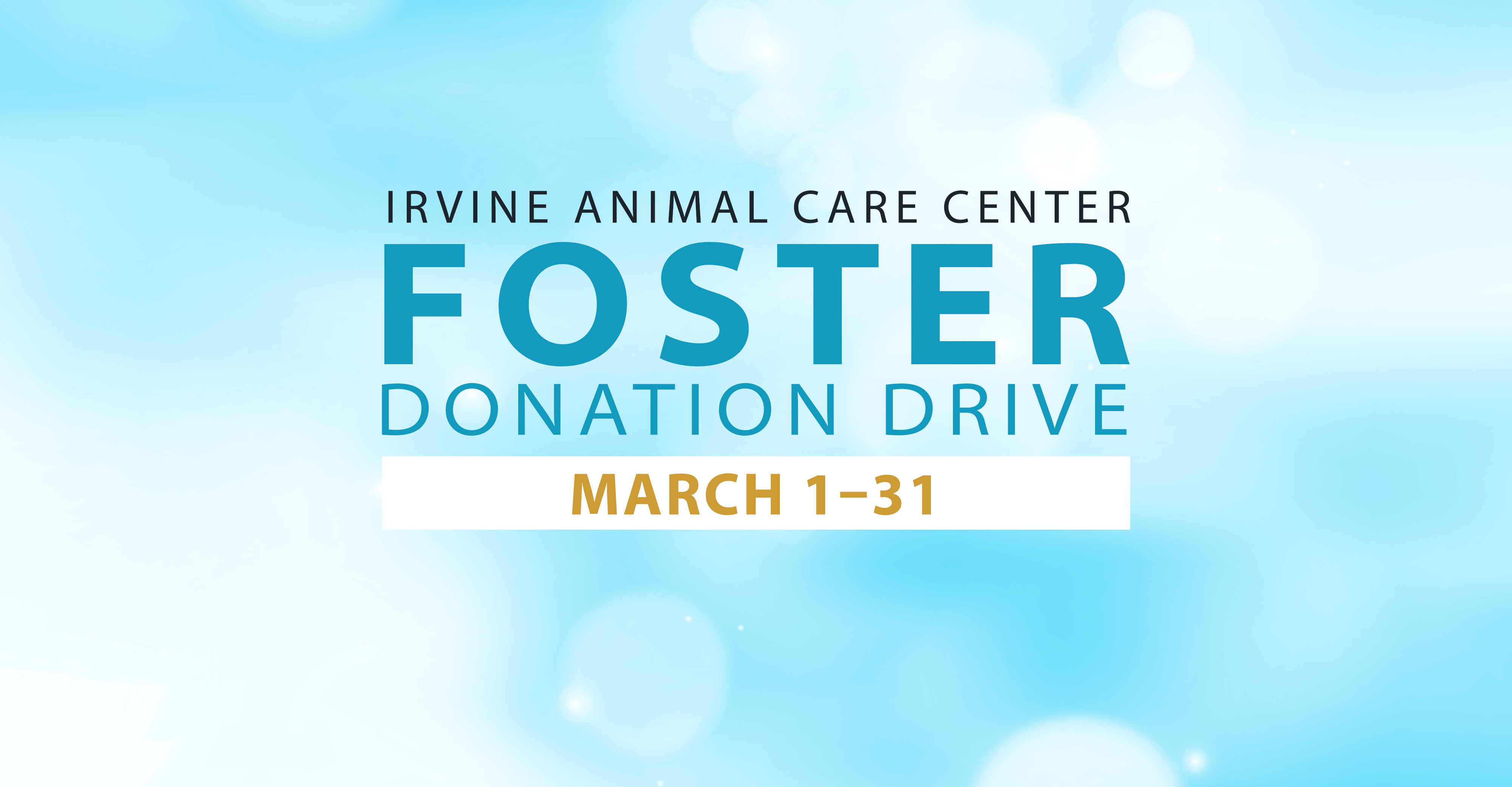 Monthlong Foster Donation Drive Supports Young Pets at Irvine Animal ...