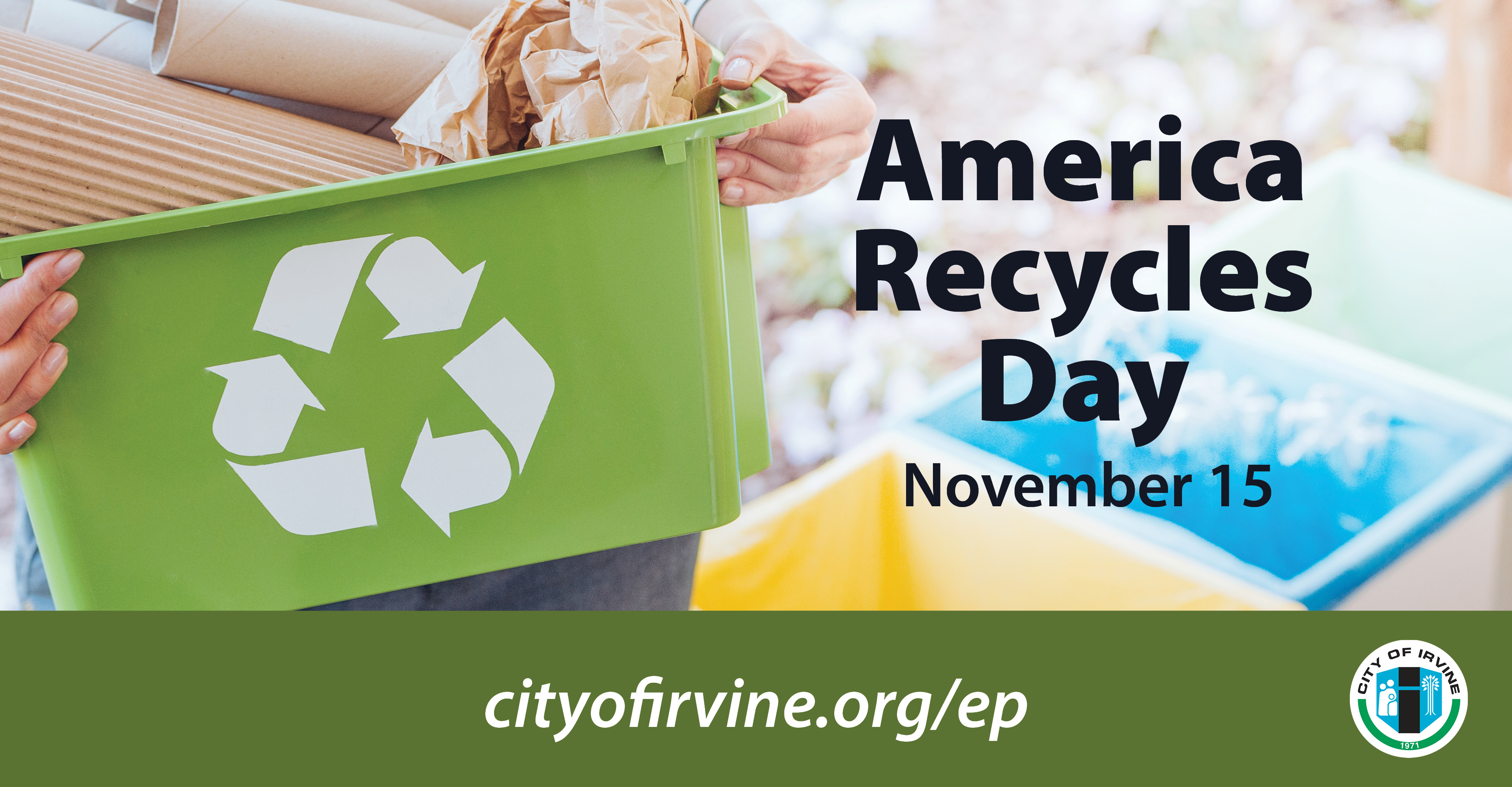 Celebrate America Recycles Day with the City of Irvine November 15 ...