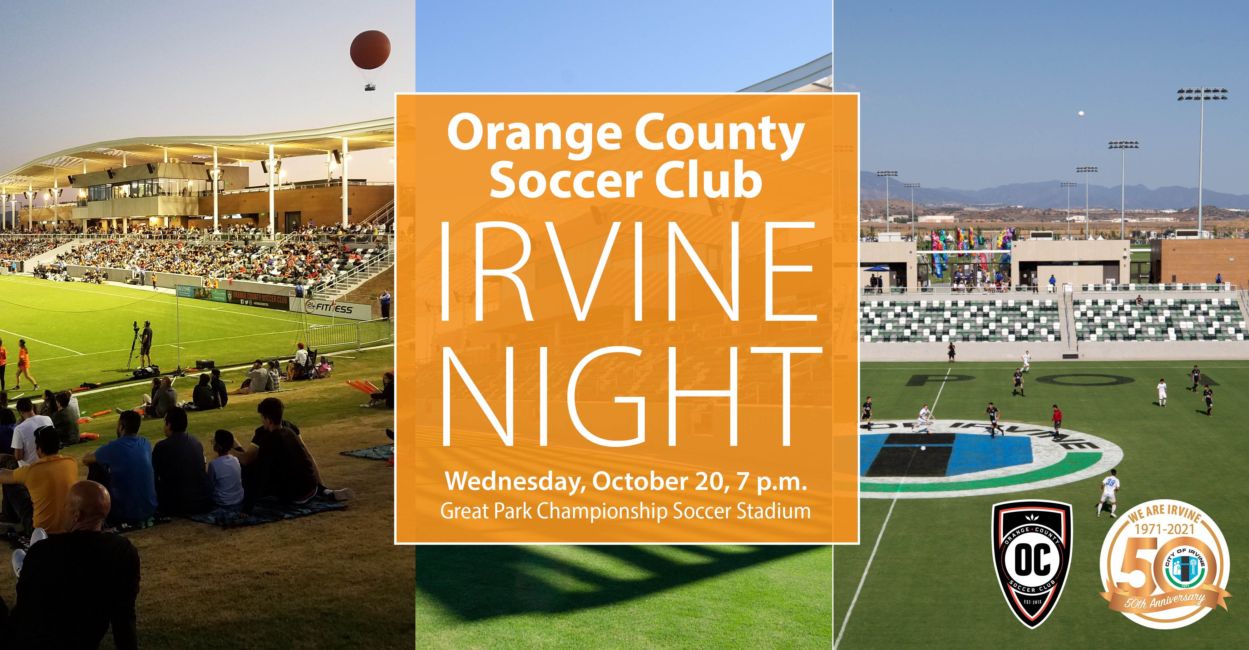 Orange County Soccer Club Hosts Irvine Night October 20 | City of Irvine