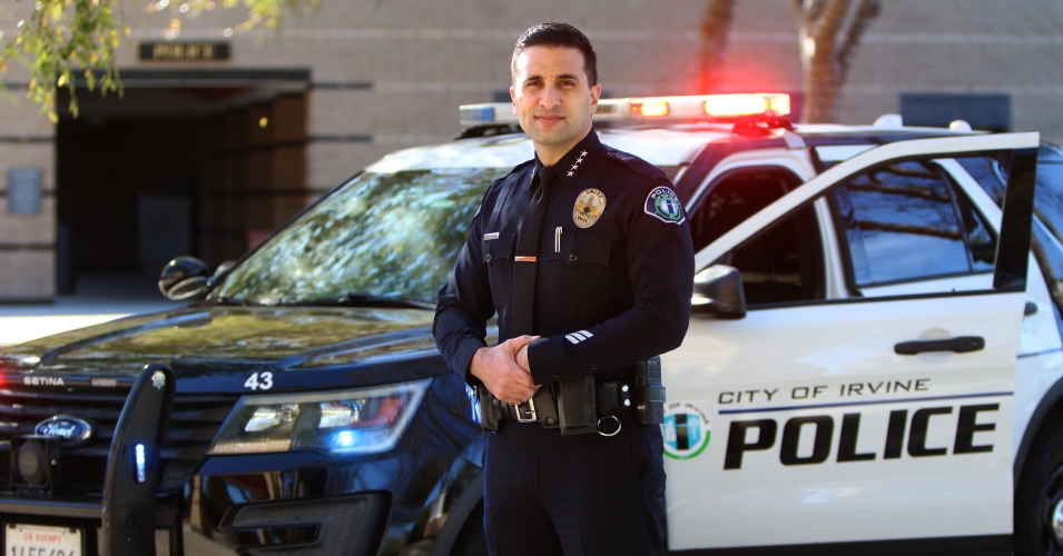 New Irvine Police Department Chief Michael Kent Sworn In | City of Irvine