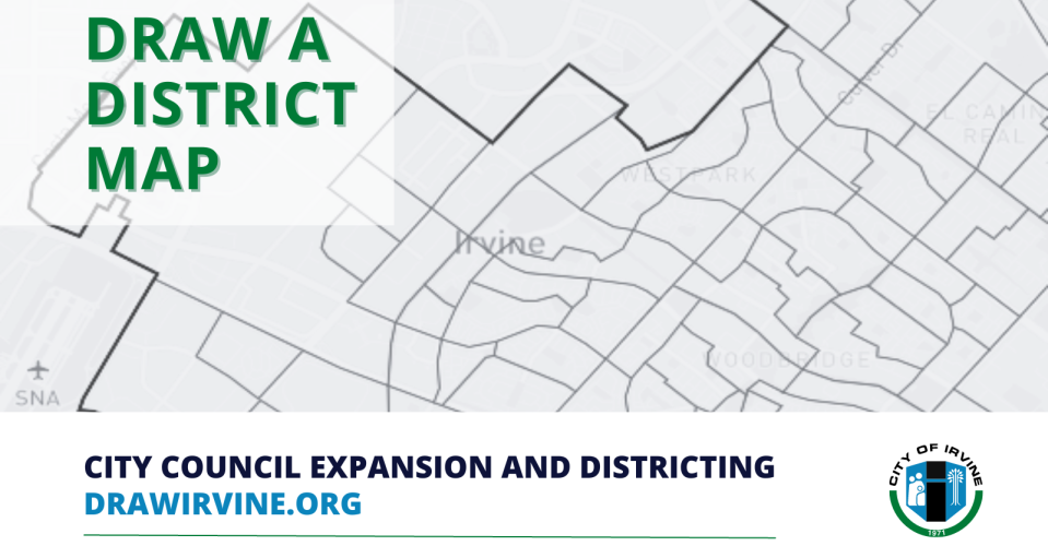 Irvine Residents Encouraged To Draw Voting District Maps for City ...